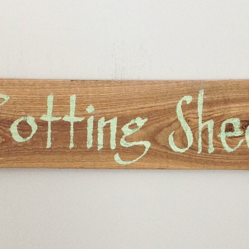 Potting Shed Sign - Etsy