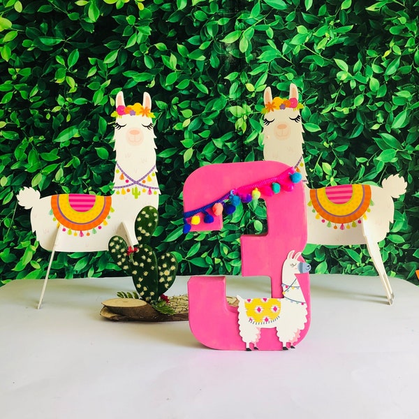 Llama Table Decor - Etsy