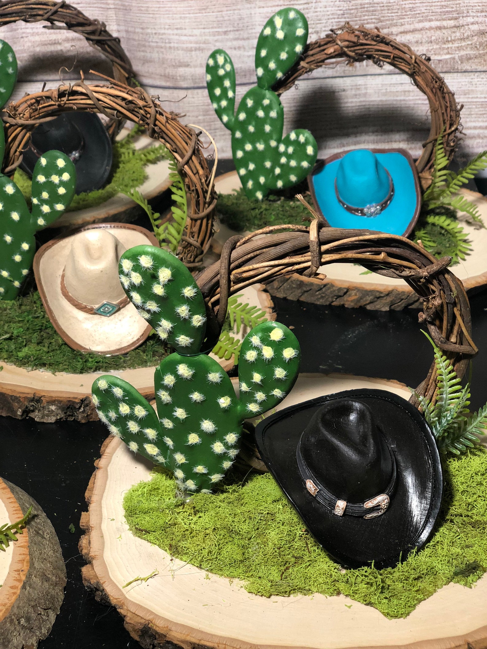 Western Table Centerpiece Wedding Centerpiece Birthdays Table ...