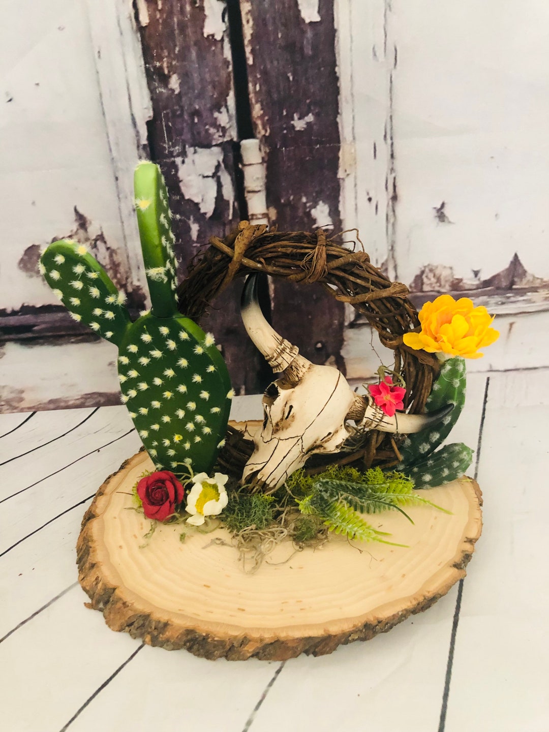 Western Table Centerpiece Wedding Centerpiece Birthdays Table ...