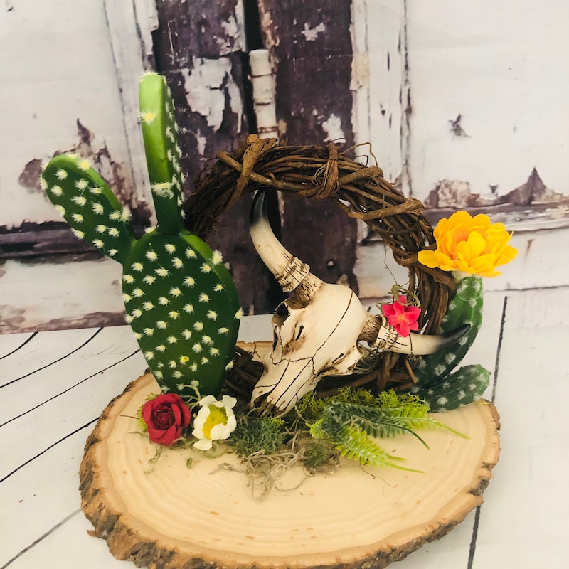 Cactus Centerpiece - Etsy