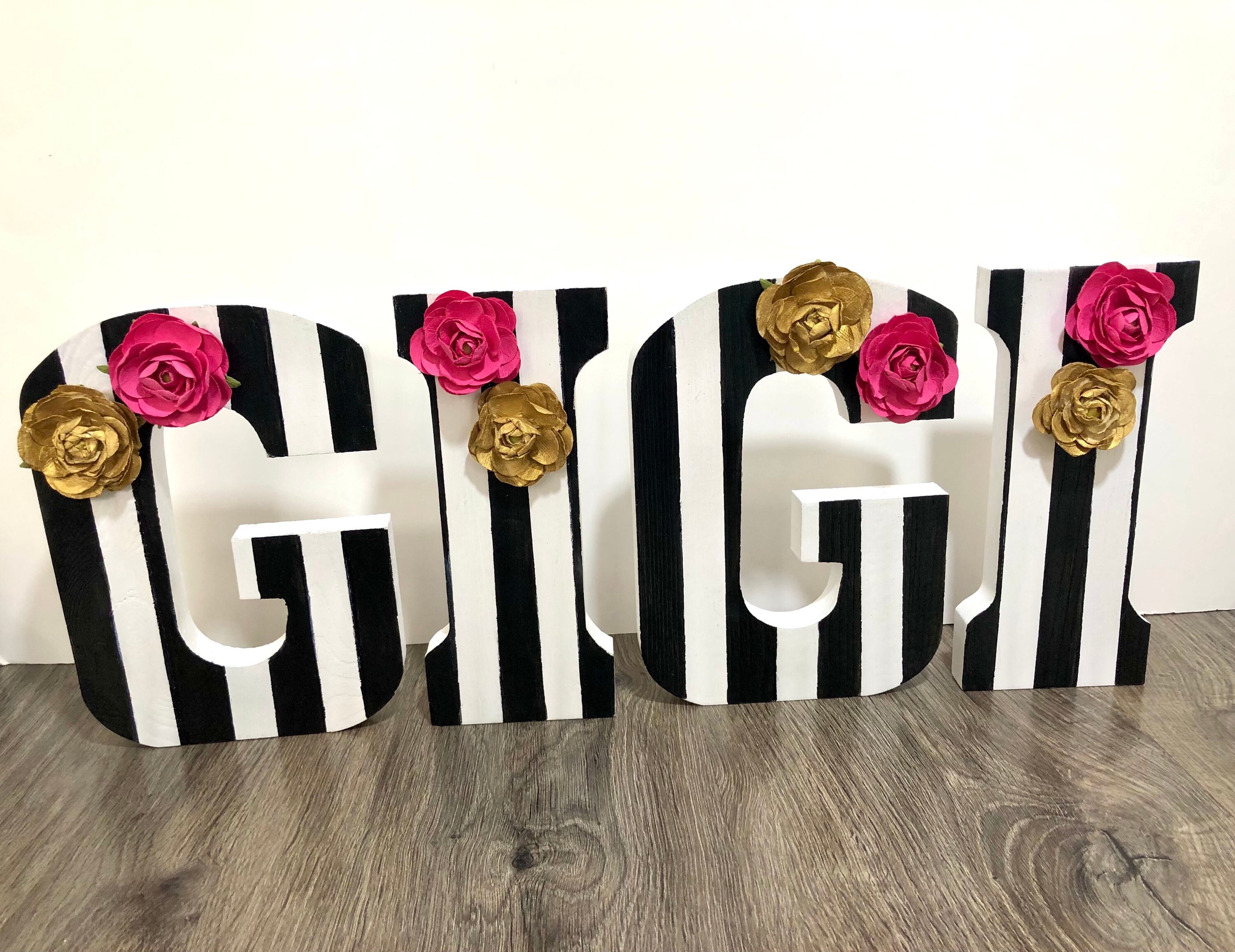 Kate Spade Inspired Letters Parisian Party Birthdays Wedding - Etsy