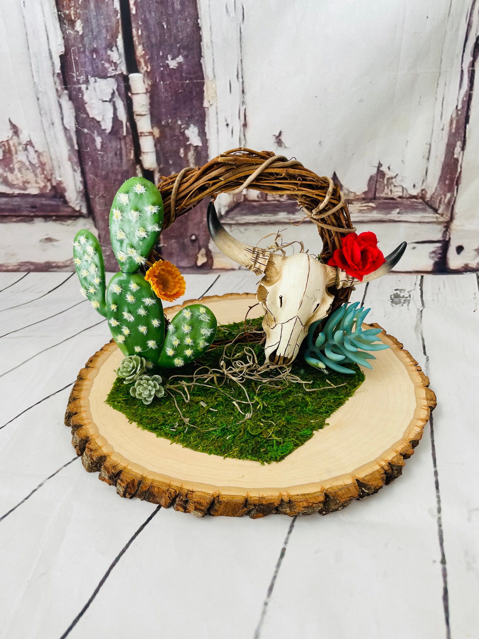 Western Table Centerpiece Wedding Centerpiece Birthdays Table ...