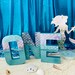 Mermaid Decorated Letters ONE Letters Birthdays Table - Etsy