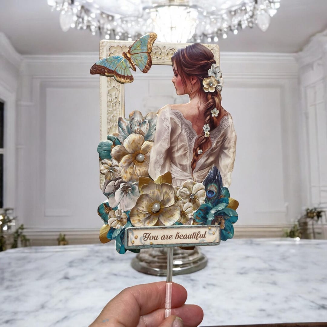 Handcrafted Girl Cake Topper - Opera Cake Topper Party Decoration - Etsy
