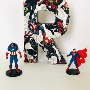 Superheroes Theme Numbers, Super Heros Birthdays, Room Decor ...