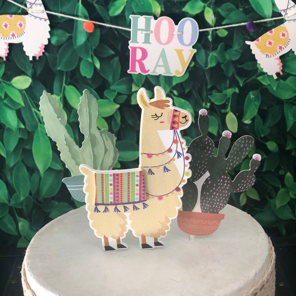 Llama Table Decor - Etsy