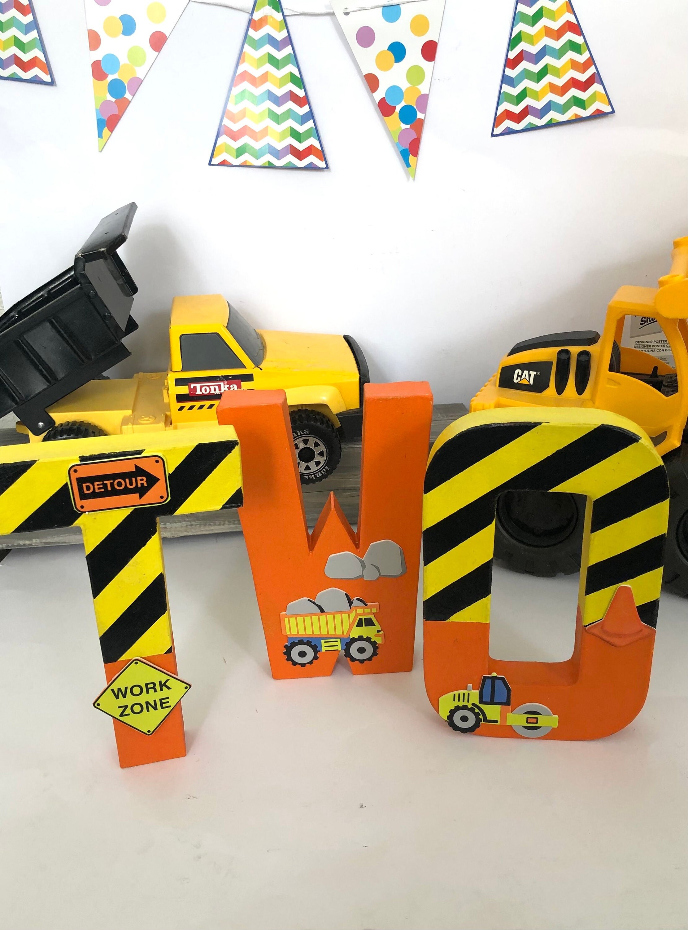 Ethan Construction Theme Letters