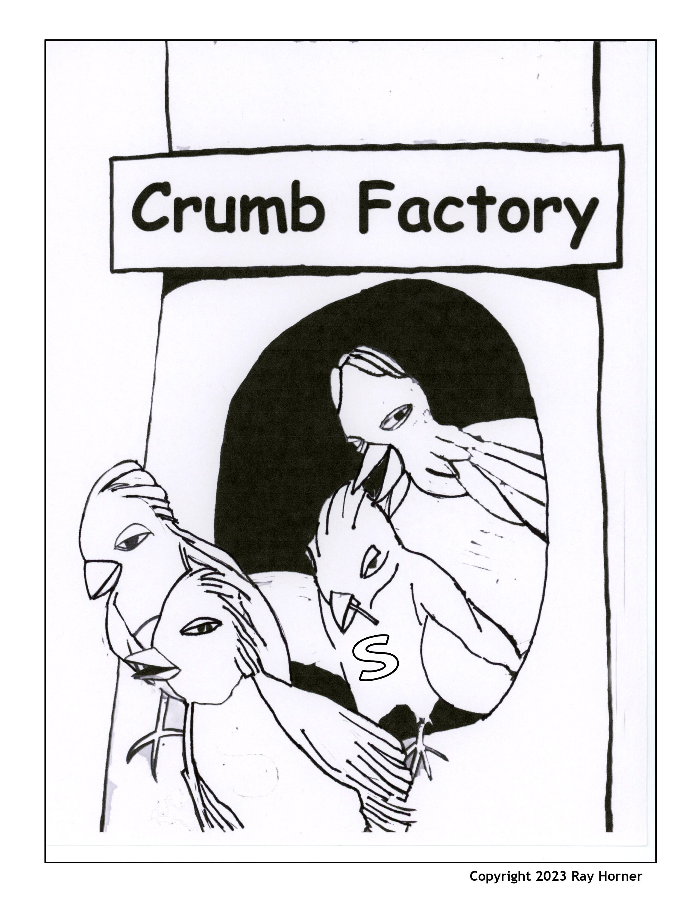 The Crumb Factory in Bird Town Instant Digital Print Download Plus ...