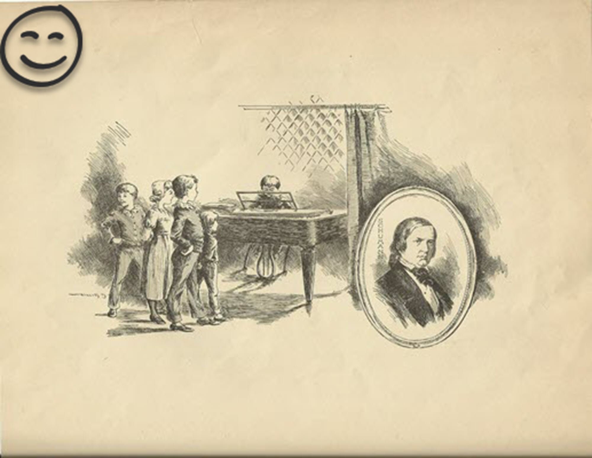 Albert D. Blashfield Illustration From Musicians in Rhyme for Childhood ...