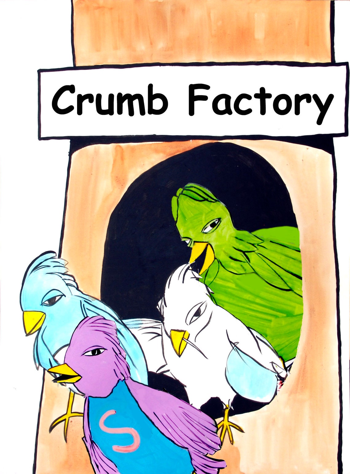 The Crumb Factory in Bird Town Instant Digital Print Download Plus ...