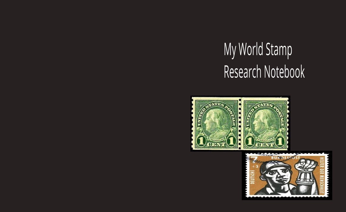 World Stamp Research Form and Full Bleed Cover 19 Prompts to Help ...
