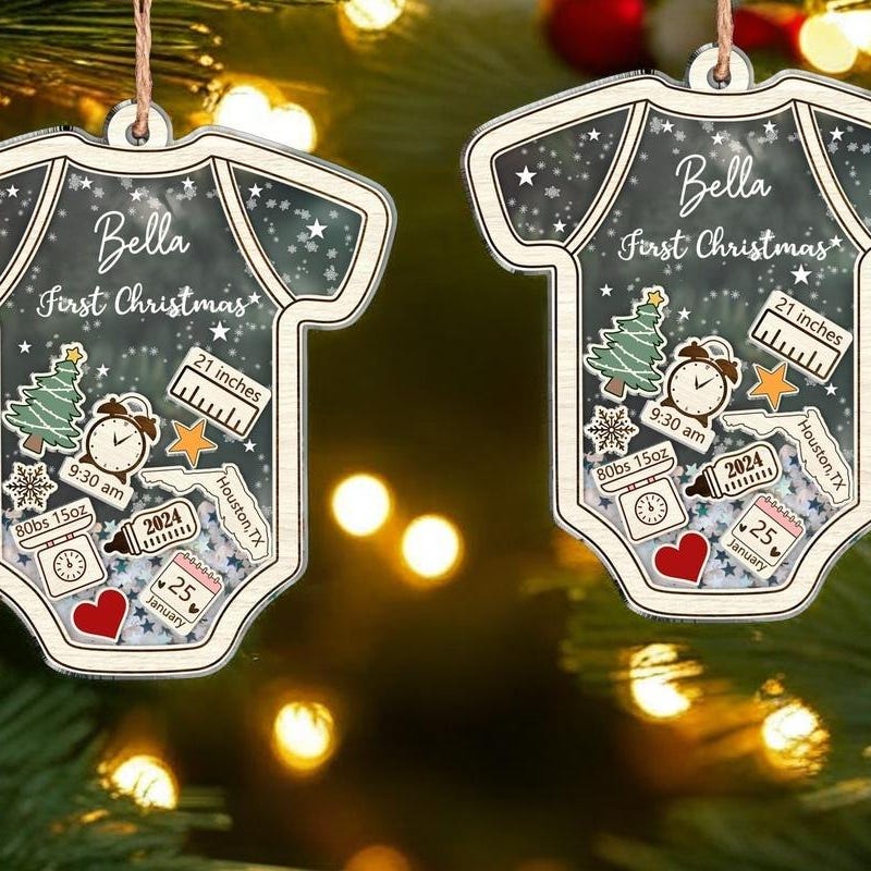 Baby First Christmas - Etsy