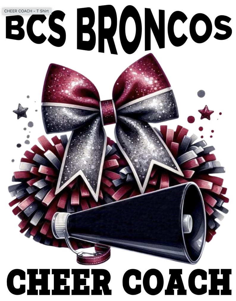 Bow Cheer Digital File - Etsy