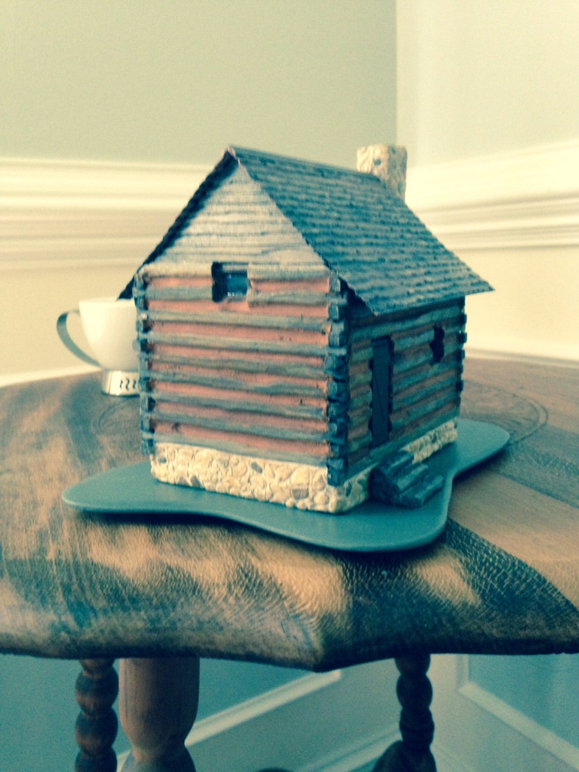 SOLD Miniature Log Cabin O Scale & 1/4 Scale-circa 1825 Louisiana ...