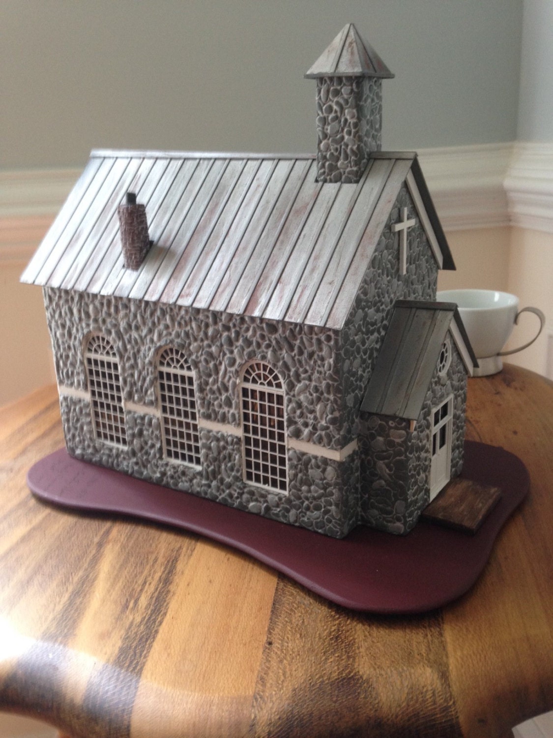 SOLD Miniature Country Church-o / 1/4 Scale-circa 1870 Early | Etsy