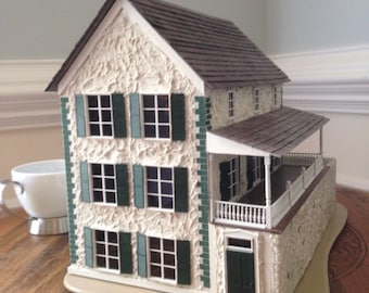 Miniature Cattle Ranch House O Scale & 1/4 Scale-circa 1880 Wyoming ...