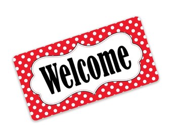 Polka Dot Sign | Etsy