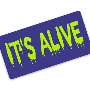 It's Alive Sign Halloween Sign Frankenstein Sign - Etsy