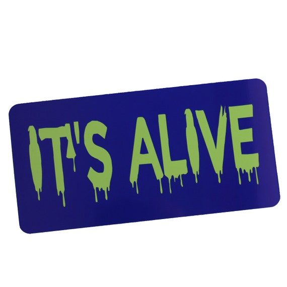 Items similar to It's Alive Sign - Halloween Sign - Frankenstein Sign ...