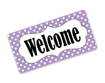 Polka Dot Sign - Etsy