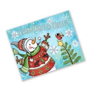 Warm Winter Wishes Christmas Metal Wreath Sign - Etsy