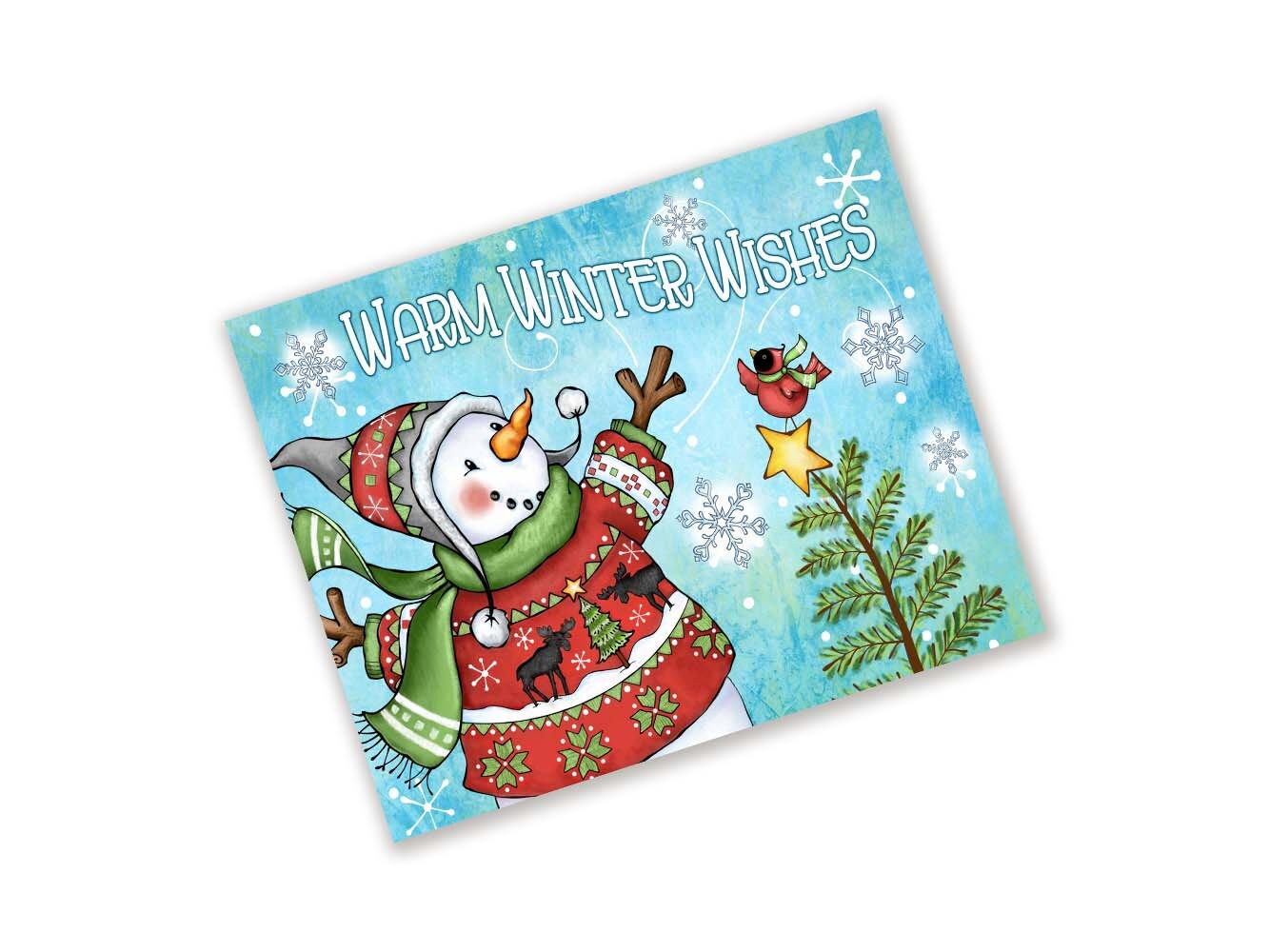 Warm Winter Wishes Christmas Metal Wreath Sign | Etsy