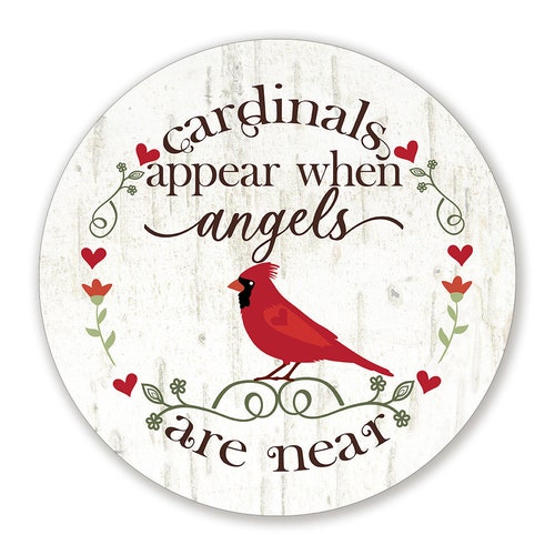 Cardinal Appear When Angels Are Near Sign Winter Sign - Etsy