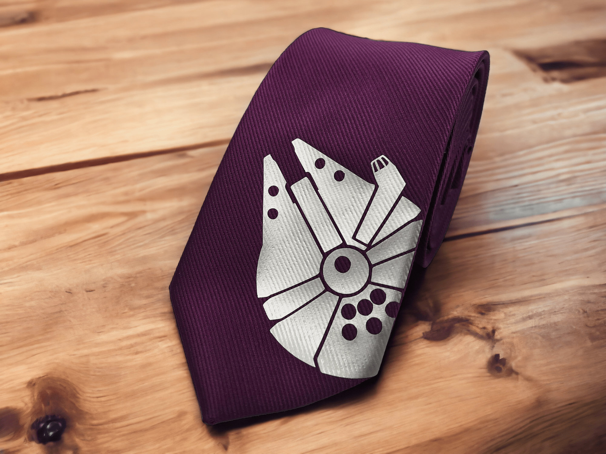 Millennium Falcon Silk Necktie Star Wars Neckties 27 - Etsy
