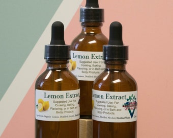 Lemon Extract | Etsy