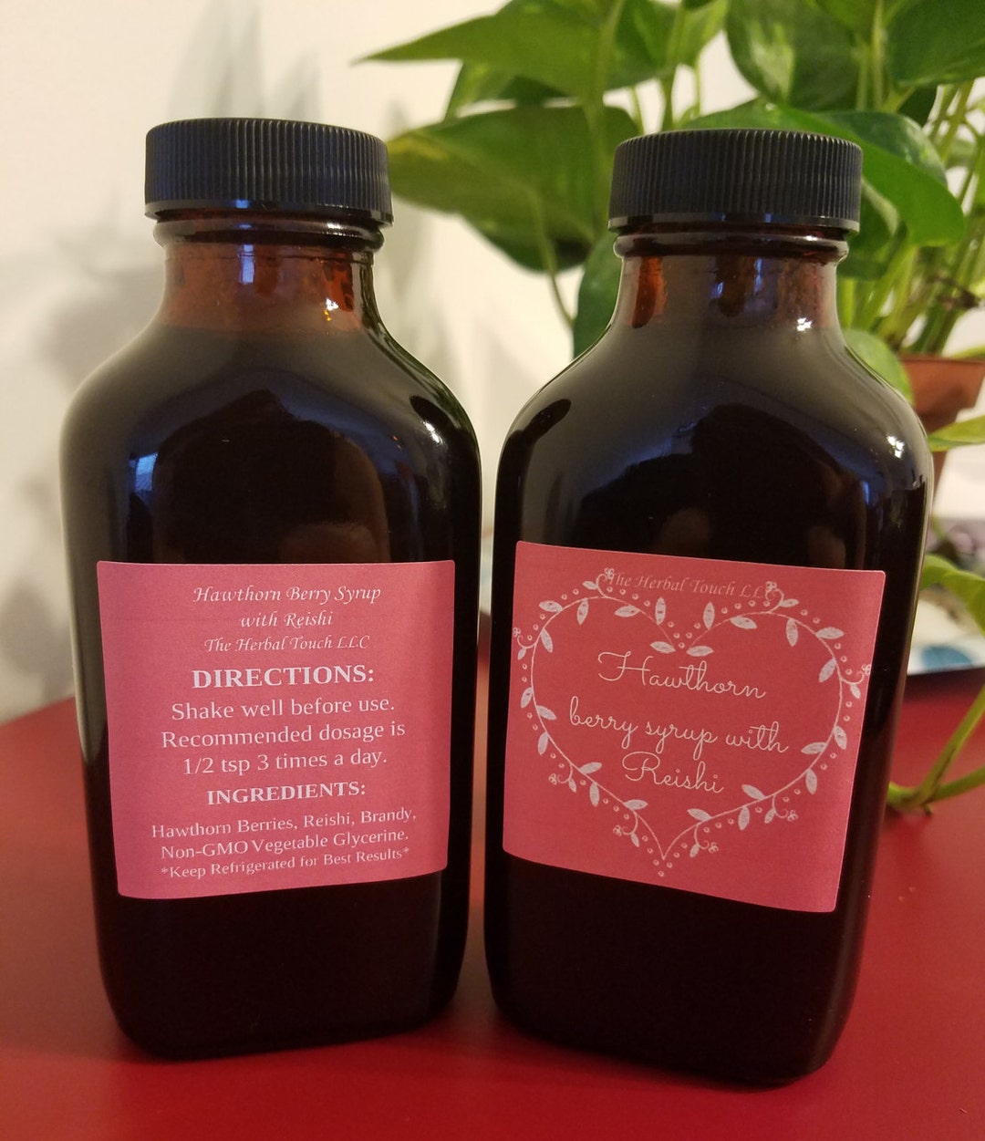 Hawthorn Berry Syrup With Reishi - Etsy