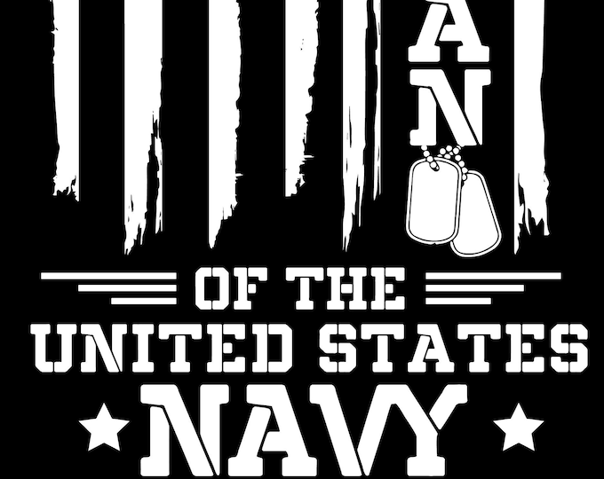 U.S. Navy Veteran Vinyl Decal - Etsy