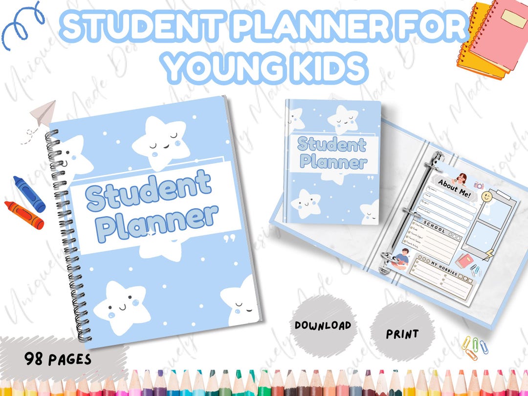 Back to School Printable, Planner Bundle, Back to School, Back to ...