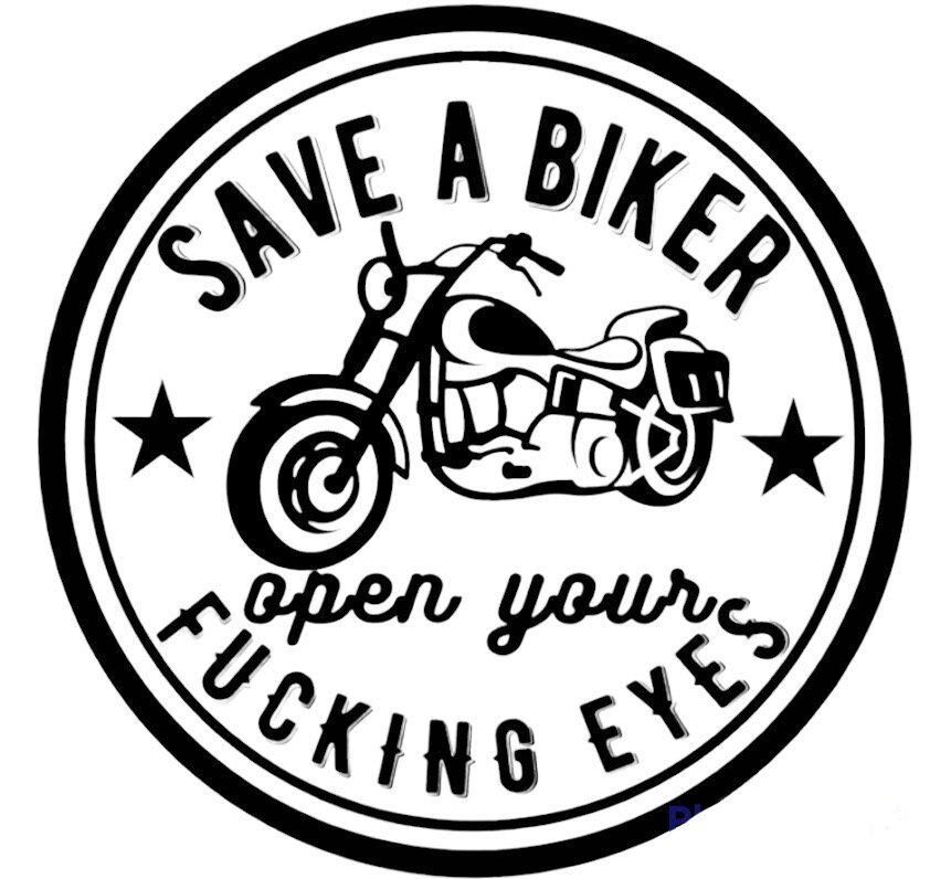 Save A Biker, Iron-on, Sew-on, or Safety Pin Embroidered Patches - Etsy