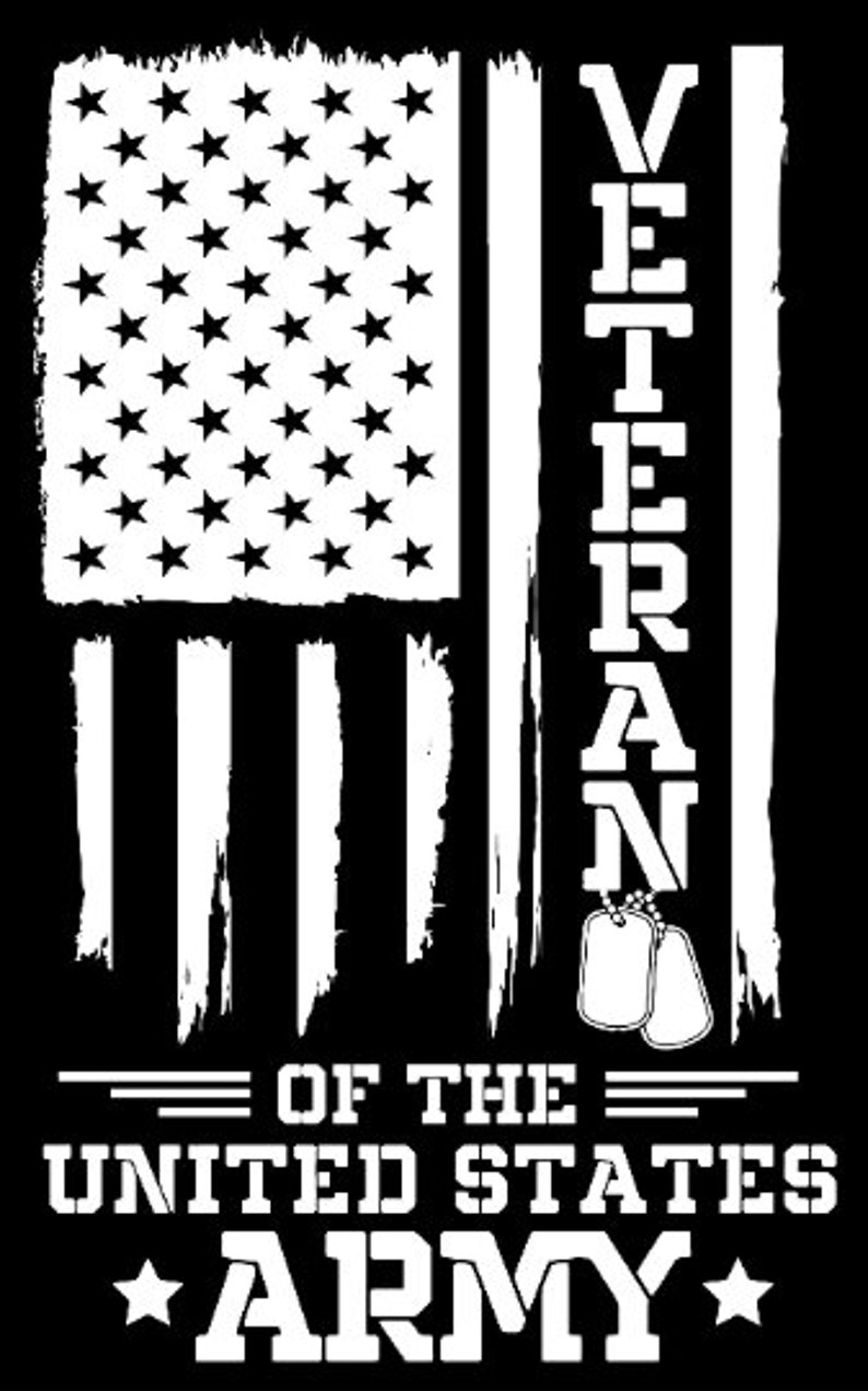 US Military Veteran Vinyl Decals/stickers - Etsy