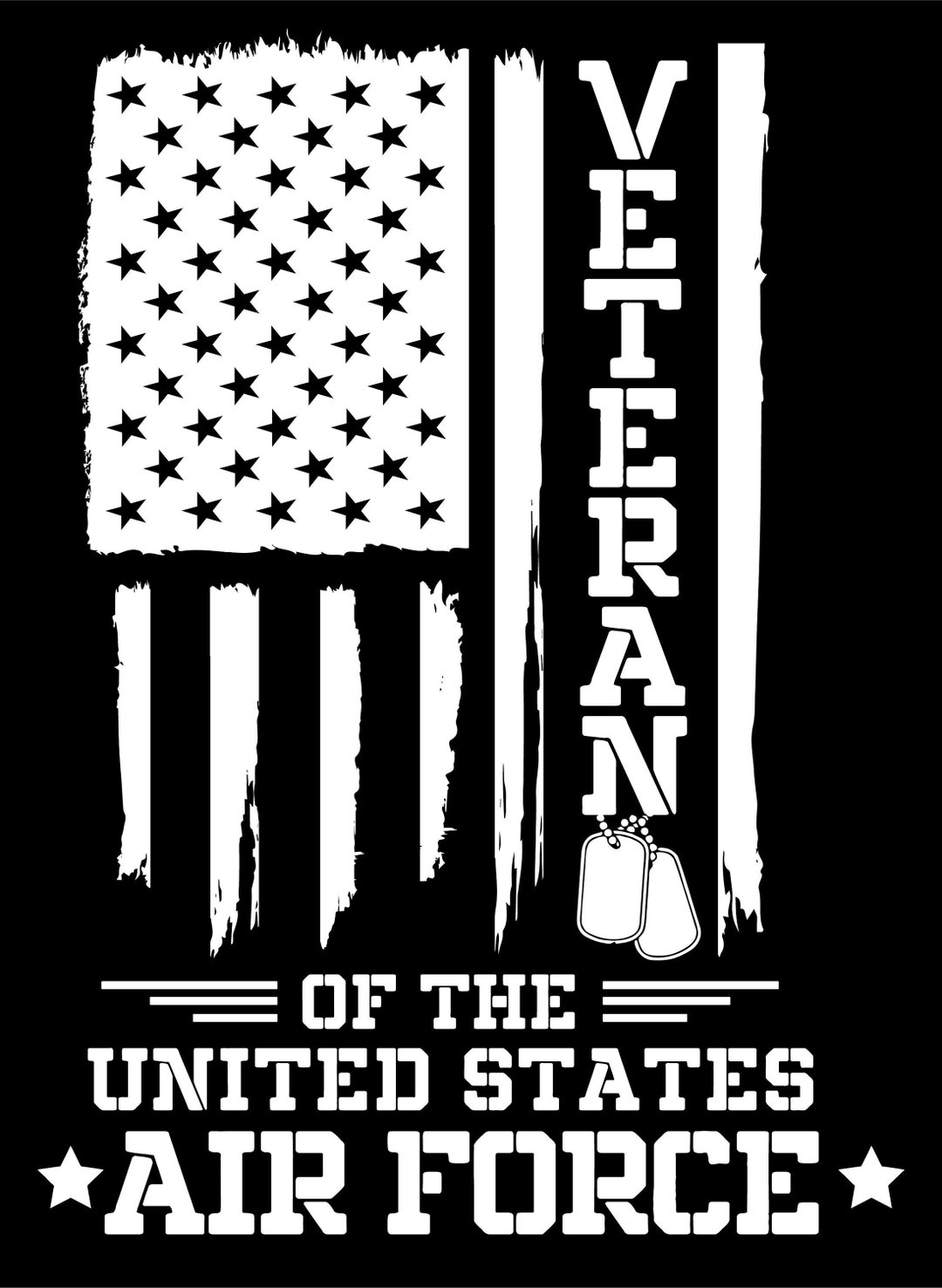 US Military Veteran Vinyl Decals/stickers - Etsy