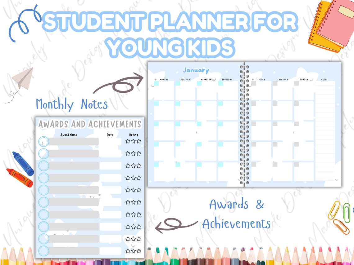Back to School Printable, Planner Bundle, Back to School, Back to ...