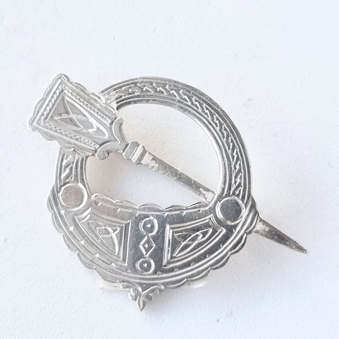 Irish Vintage Silver Tara Style Brooch, Patrick Archer, Cork. NA/688 - Etsy