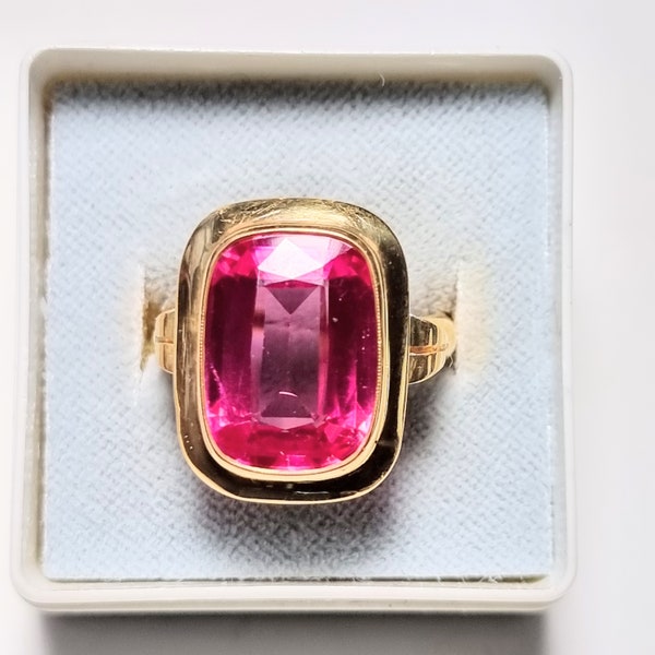 Synthetic Ruby - Etsy