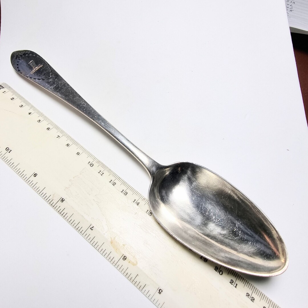 Irish Spoon Cork Silver, Serving Spoon, Antique, Joseph Gibson, KIR/598 ...