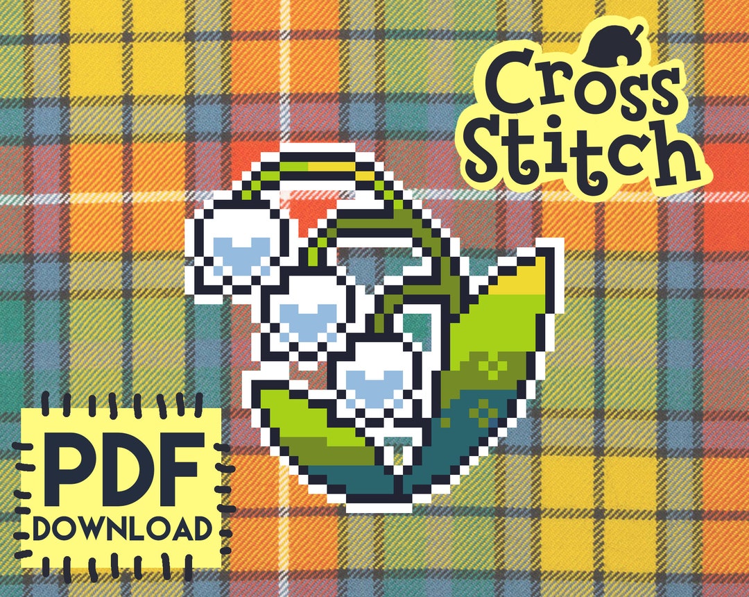 Animal Crossing Inspired Cross Stitch Pattern 'jacobs Ladder' ( Lily of ...