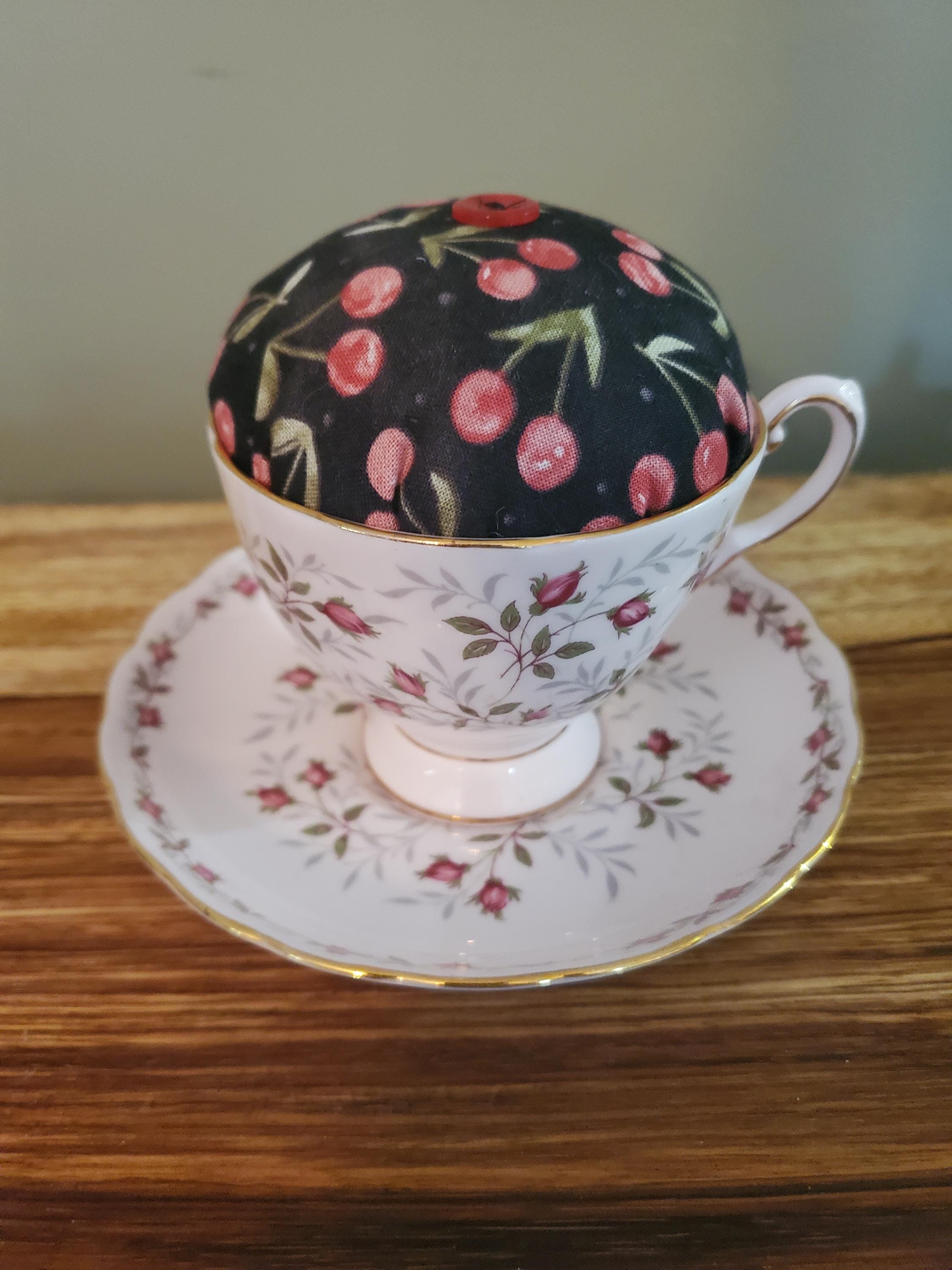 Teacup Pin Cushion - Etsy