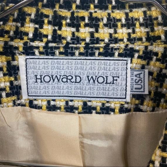 Howard Wolf Dallas Herringbone Tweed vintage jacket - Gem
