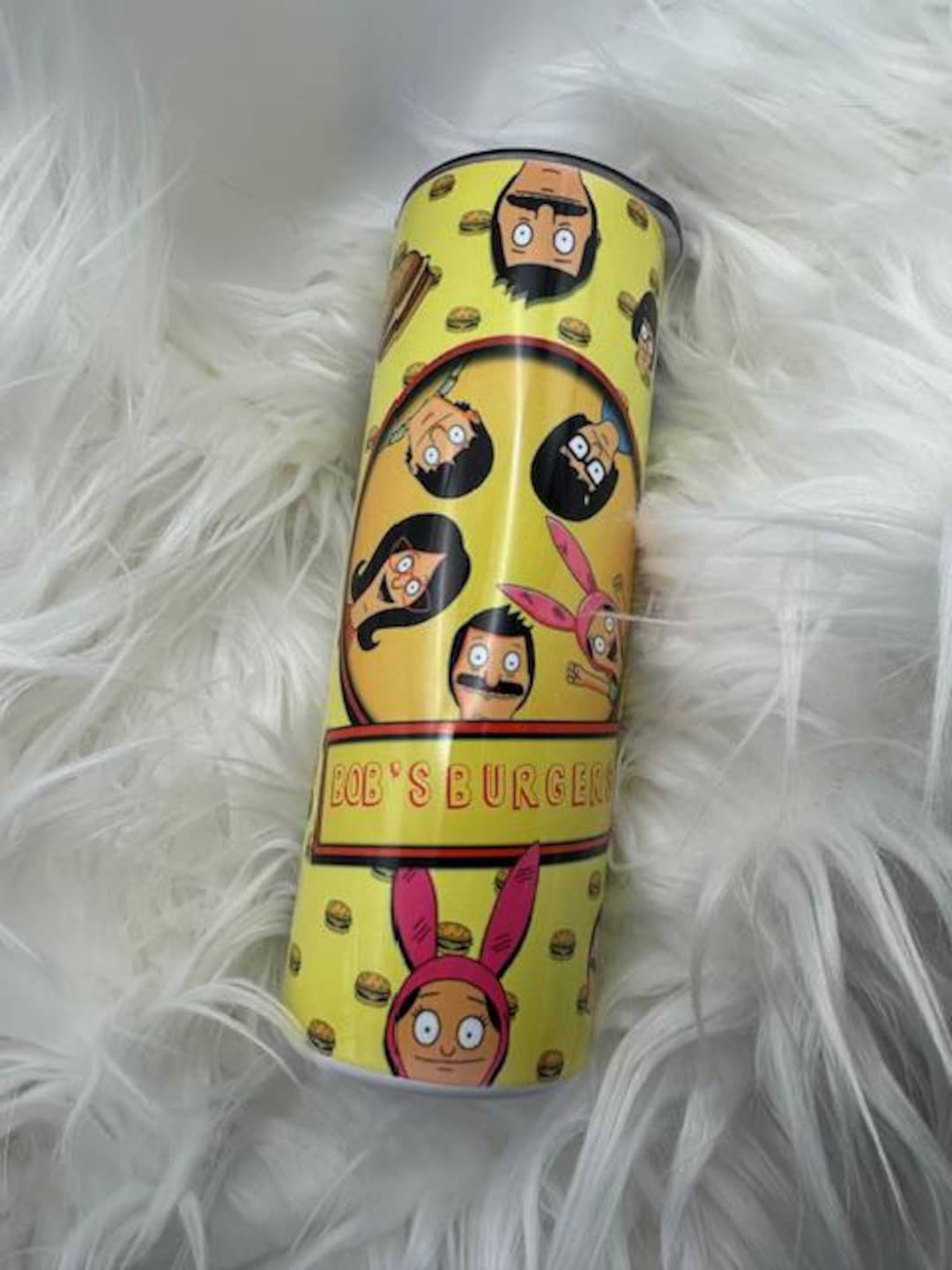 Bob's Burgers Sublimation Tumbler, Belcher Family, Bright Colors 20 ...