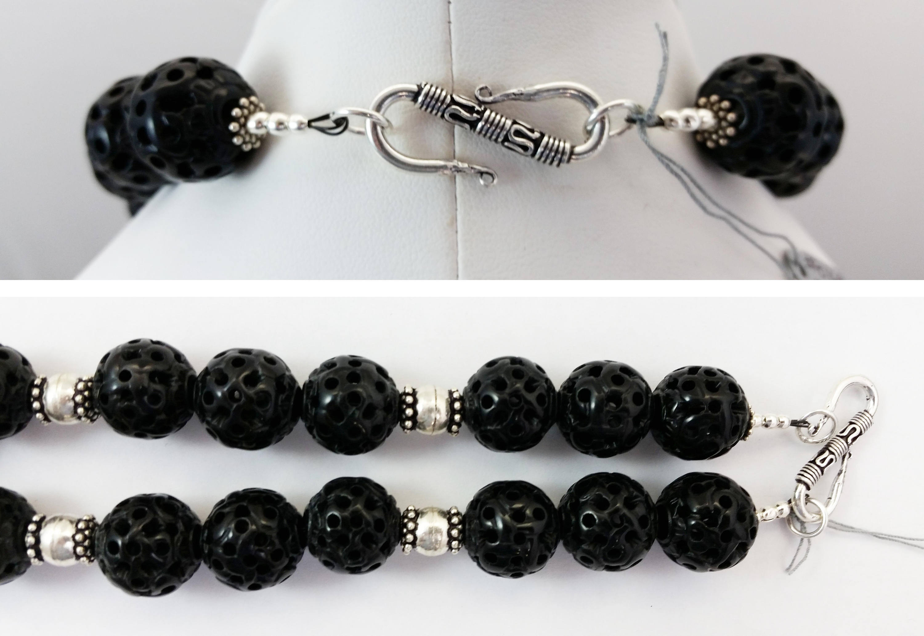 Chinese Writing Stone Round Pendant Necklace W/ Carved Round | Etsy