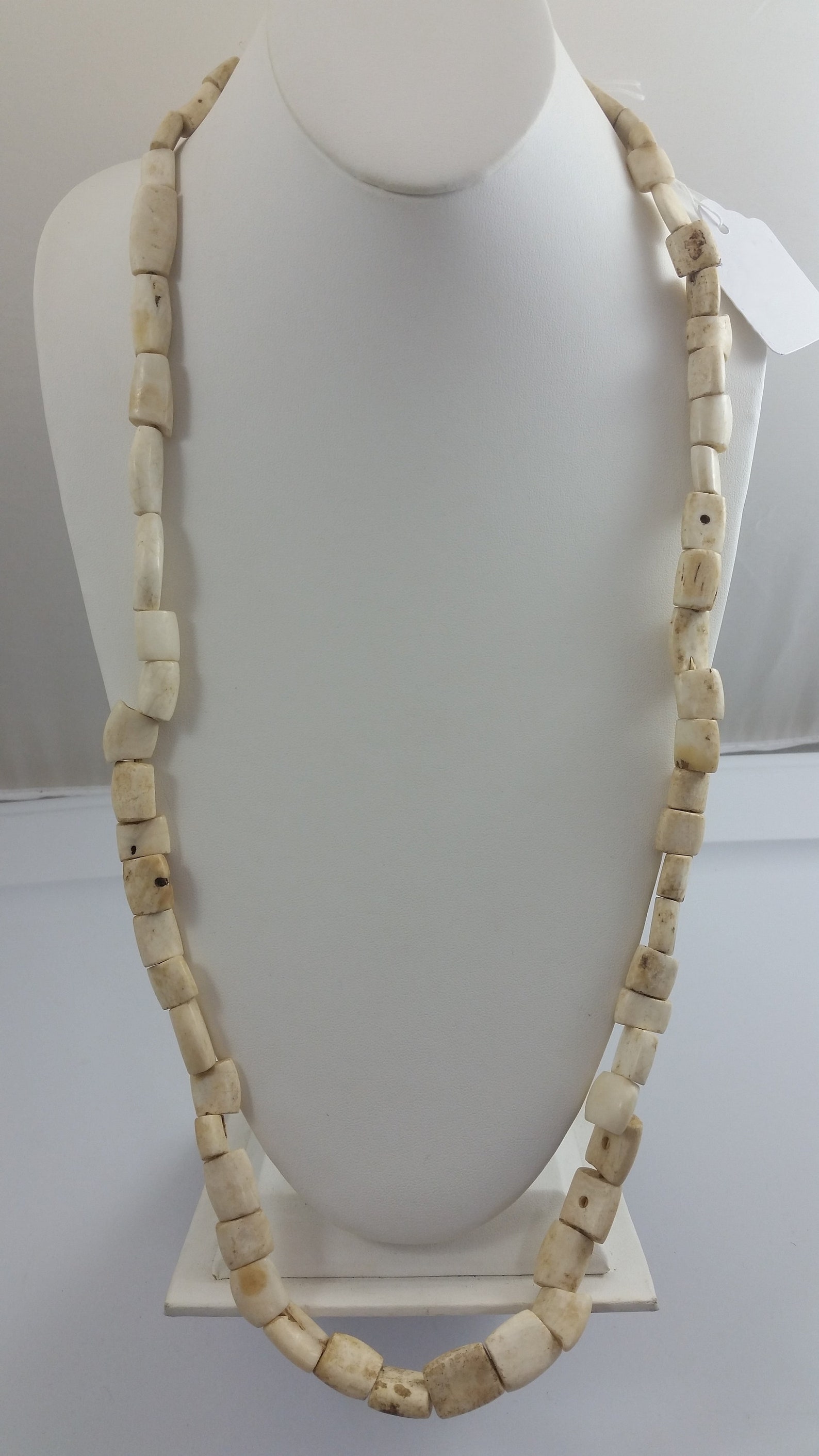 X1 Vintage Tribal African Shell Bead 16 Drop Long Strand | Etsy