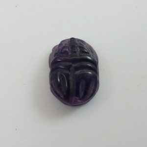X1 Vintage Carved Chinese Scarab Beetle Fetish Pendant / Bead in ...