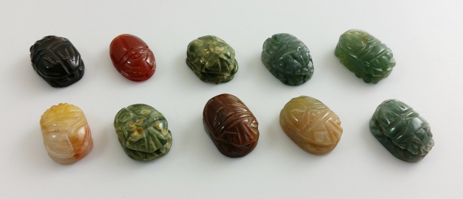 X1 Vintage Carved Chinese Scarab Beetle Fetish Pendant / Bead - Etsy