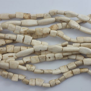 X1 Vintage Tribal African Shell Bead 16 Drop Long Strand Necklace - Etsy