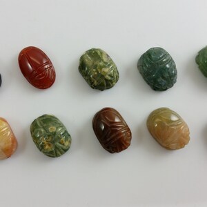 X1 Vintage Carved Chinese Scarab Beetle Fetish Pendant / Bead in ...